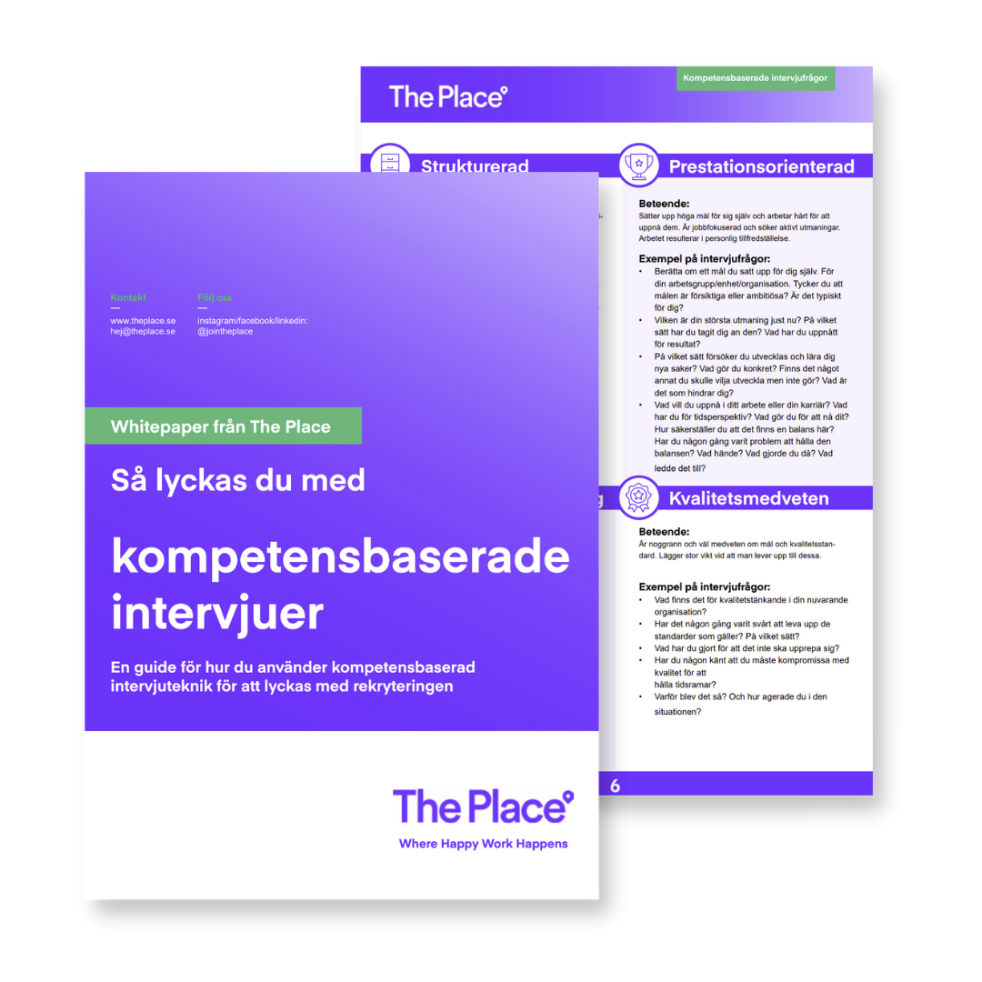 Rekrytering av chefer – detta måste du tänka på - The Place ...